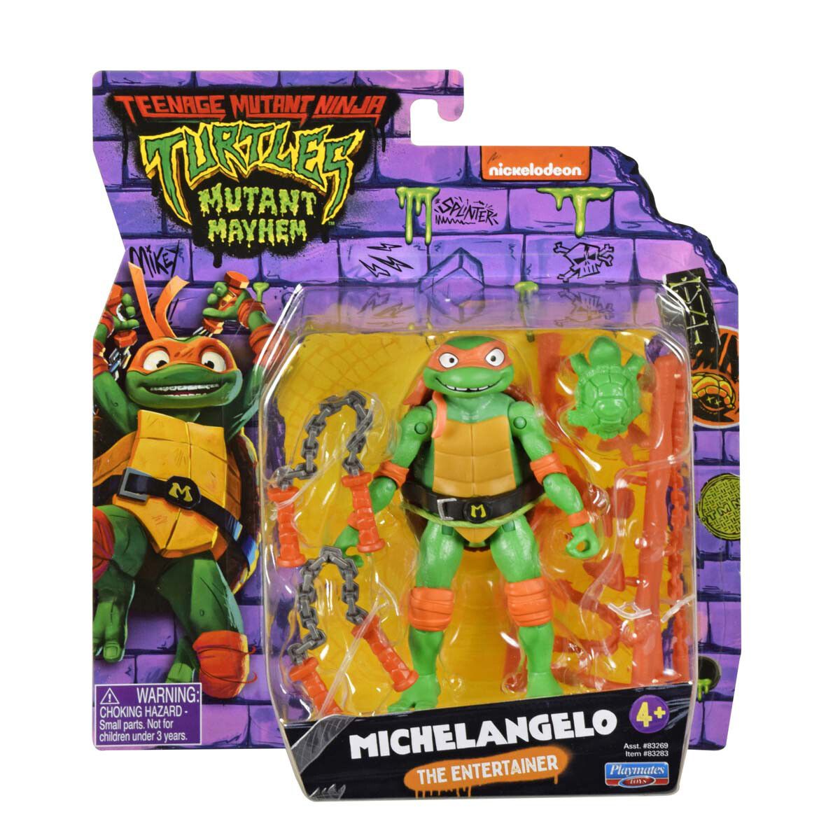 Teenage Mutant Ninja Turtles Movie Basic Figure Michelangelo The Enter ...