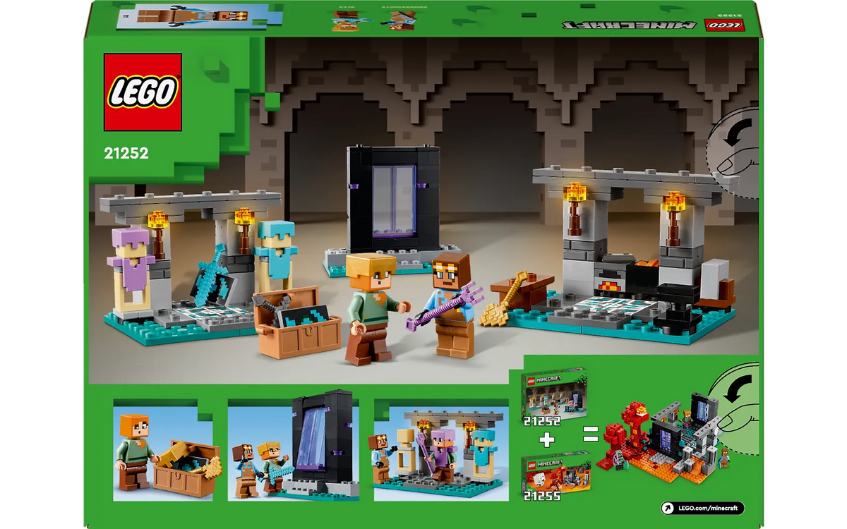 LEGO Minecraft 21252 - Asevarasto – FLEA LELUKAUPPA