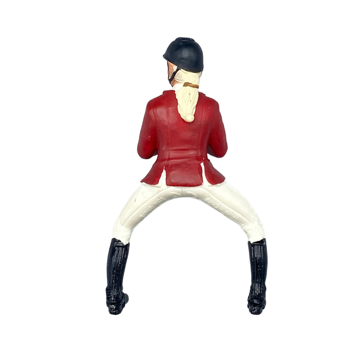 Schleich Ratsastaja Elina, punainen takki - Second Hand – FLEA LELUKAUPPA