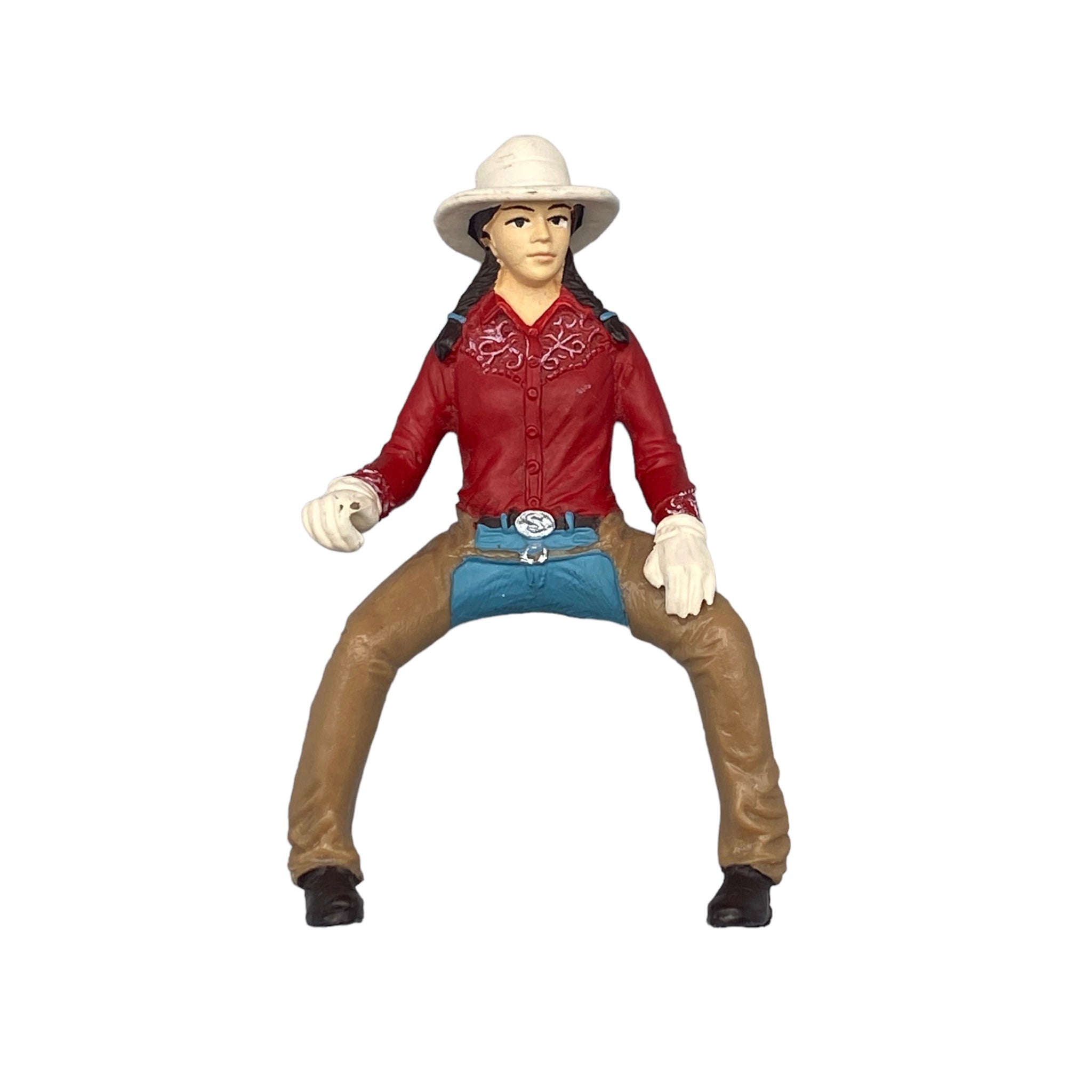 Schleich Cowgirl Ratsastaja Roosa - Second Hand – FLEA LELUKAUPPA